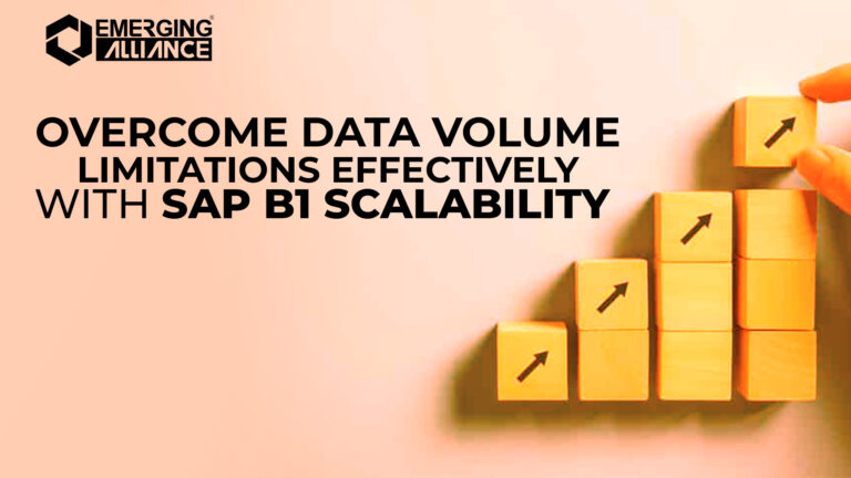 Overcome Data Volume Limitations Effectively with SAP B1 Scalability