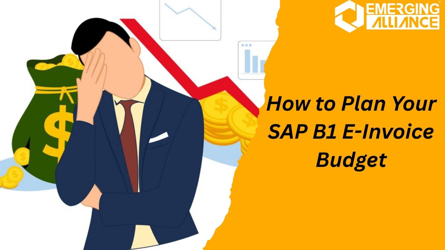 How to Plan Your SAP B1 E-Invoice Budget - SAP B1